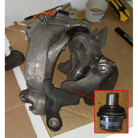 Megane 3 RS and Clio 3 RS front suspension lower hub joint