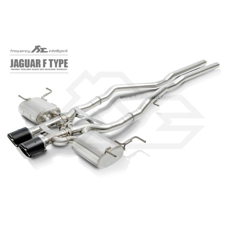 Jaguar F-Type V6 (13-) - Valvetronic FI Exhaust with valves