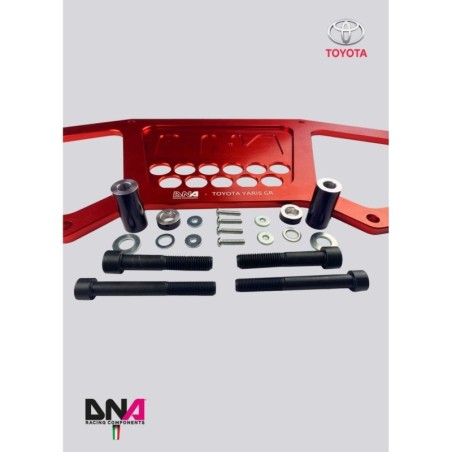 DNA Racing subframe front stiffening brace kit for TOYOTA YARIS GR 1.6