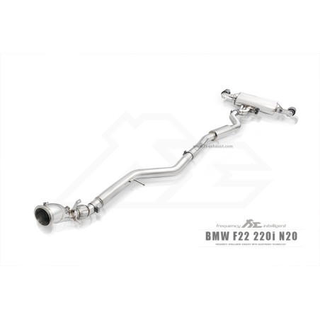 BMW Serie 2 F22 220i - Scarico sportivo FI Exhaust con valvole.