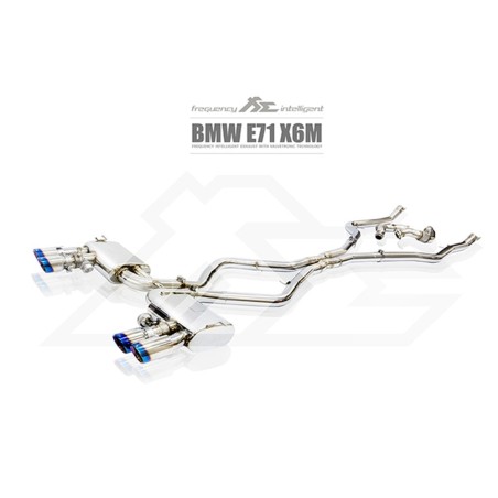 BMW E70 X5M/E71 X6M S63 - Valvetronic FI Exhaust with valves
