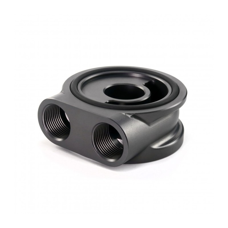 Solid Billet Oil Filter Sandwich Plate HEL Performance